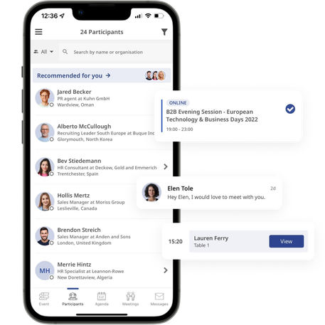 AI-Powered Event Networking App for Effective Matchmaking