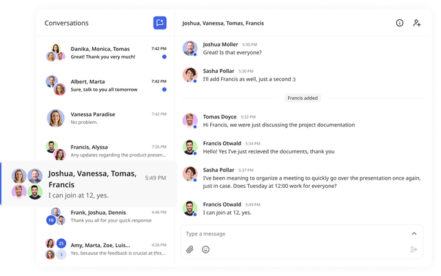 Real Time Conversations Increase Participant Interactions