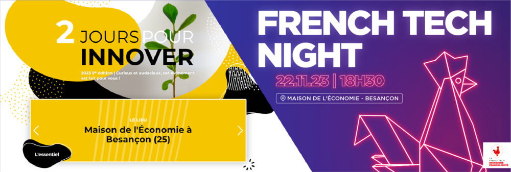 Créer Demain, 2 jours pour innover x French Tech Night - 2023 - b2match