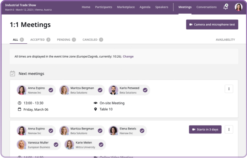 Event Platform Built for Networking