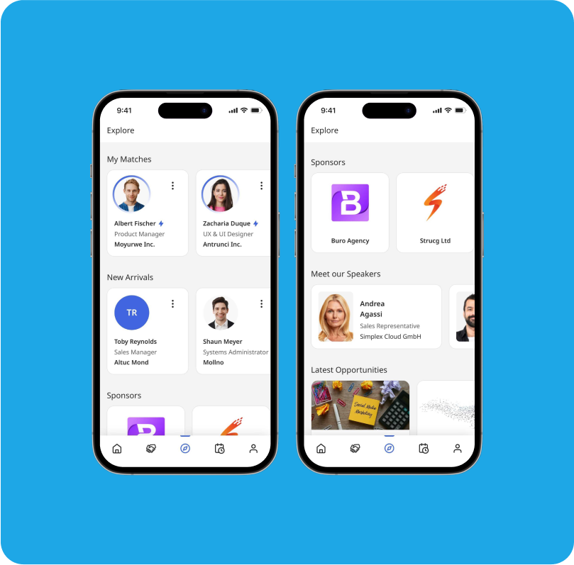 Seamless event journey with an AI-powered mobile event app