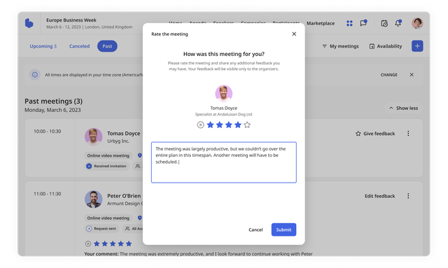 Gain Valuable Insight With Meeting Ratings