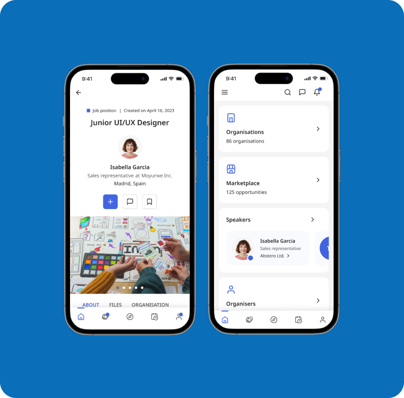 Seamless event journey with an AI-powered mobile event app