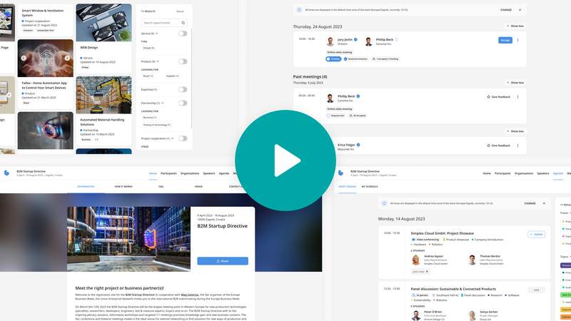 Event platform built for networking.